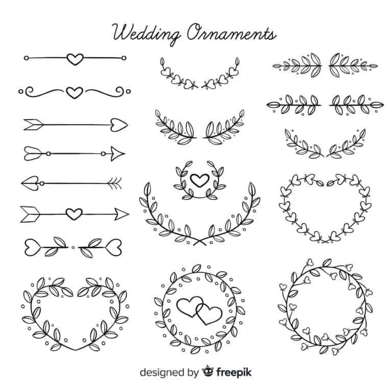 Los mejores adornos para lettering • Materiales de Arte