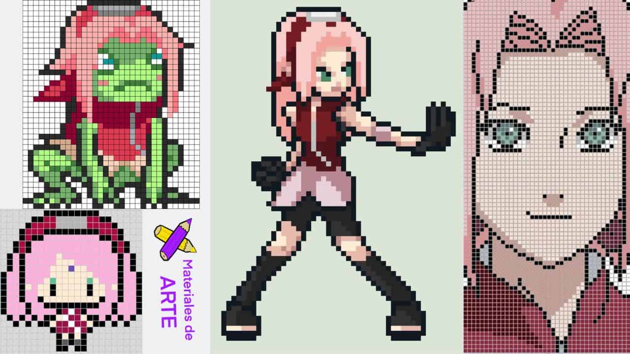 +25 Plantillas de Hama Beads de Naruto • Artelier