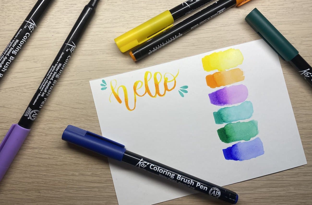 Rotuladores Sakura Koi: Análisis y Opinión • Artelier's Blog